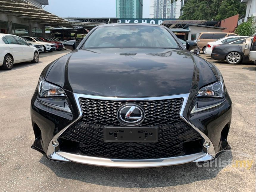 Lexus RC200t 2016 F Sport 2.0 in Kuala Lumpur Automatic Coupe Black for ...