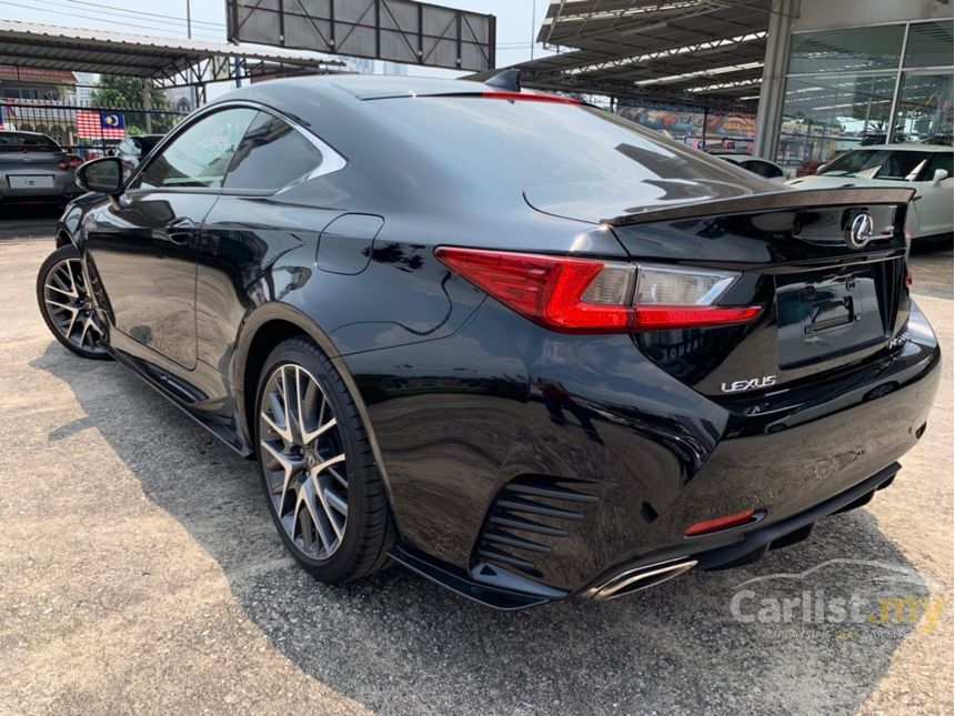 Lexus RC200t 2016 F Sport 2.0 in Kuala Lumpur Automatic Coupe Black for ...