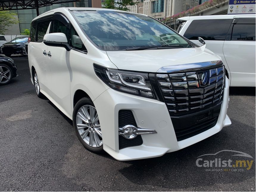 Recon 2016 Toyota Alphard 2.5 SA PRE CRASH 2 POWER DOOR 7 SEATER UNREG ...