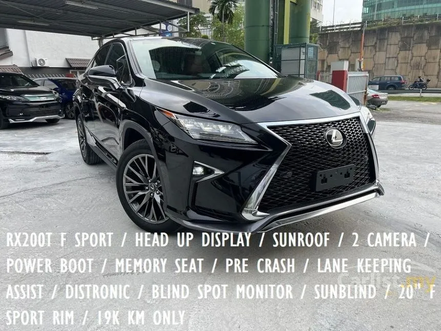 Recon 2017 Lexus RX200t 2.0 F Sport ** Mega Spec / Head Up Display ...