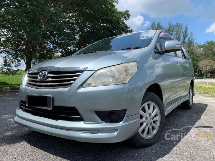 Terpakai 2013 Toyota Innova 2.0 G 7 SEATS FAMILY MPV NEW FACELIFT FULL ...
