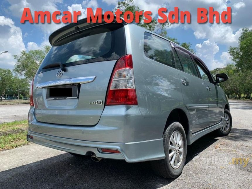 Toyota Innova 2013 G 2.0 in Kuala Lumpur Automatic MPV Grey for RM ...