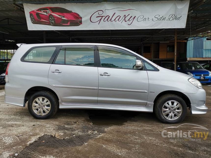Toyota Innova 2011 G 2.0 in Selangor Automatic MPV Silver for RM 36,800 ...