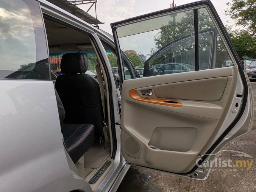 Toyota Innova 2011 G 2.0 in Selangor Automatic MPV Silver for RM 36,800 ...