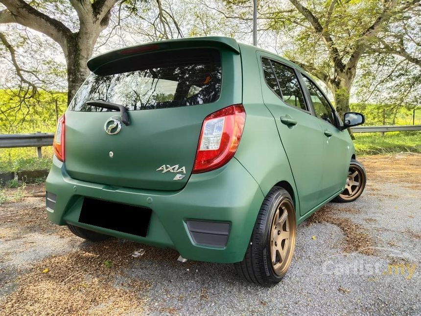 Used 2016 Perodua Axia 998 G Hatchback ARMY GREEN TIPTOP CONDITION 1 ...