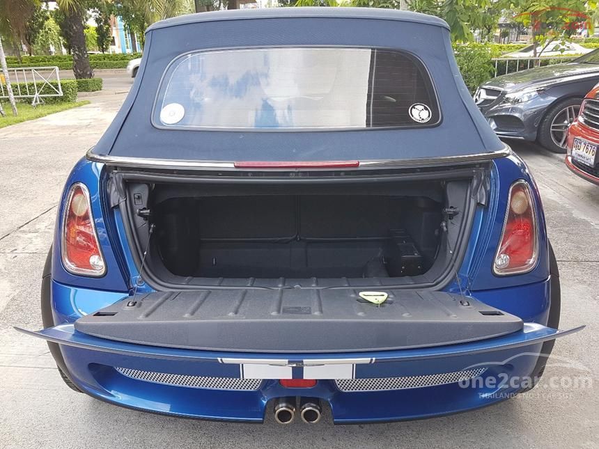 Mini Cooper 2008 R52 Convertible S Sidewalk 1.6 เกียร์อัตโนมัติ สีน้ำเงิน | One2car.com ศูนย์รวม ...