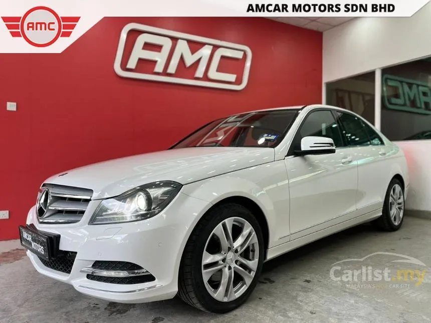 Used ORI 2013 Mercedes-Benz C200 CGI W204 1.8L (A) WHITE REAR PASSENGER ...