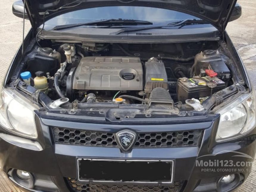 Jual Mobil Proton Saga 2010 BLM 1.3 di Jawa Barat Automatic Sedan Hitam ...
