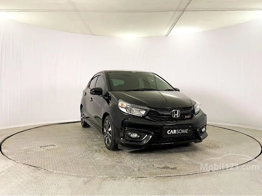 Jual Mobil Honda Brio 2020 RS 1.2 di Banten Automatic Hatchback Hitam ...
