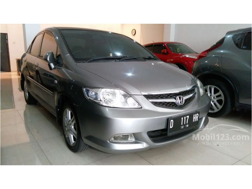 Jual Mobil Honda City 2007 VTEC 1.5 di Jawa Barat Automatic Sedan Abu ...