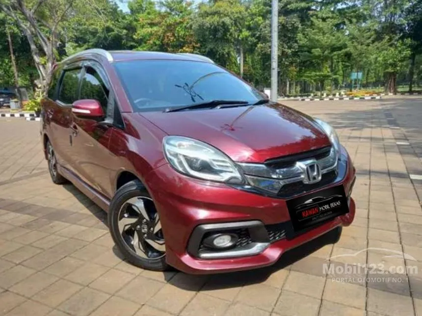 Jual Mobil Honda Mobilio 2015 RS 1.5 di DKI Jakarta Automatic MPV Merah ...