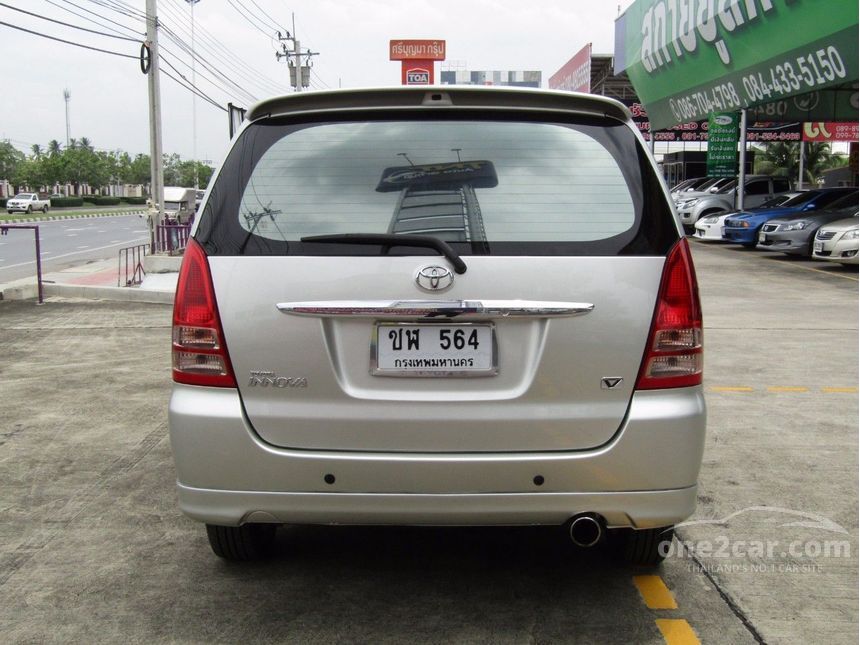 Toyota Innova 2008 V 2.5 in กรุงเทพและปริมณฑล Automatic Wagon สีเงิน ...