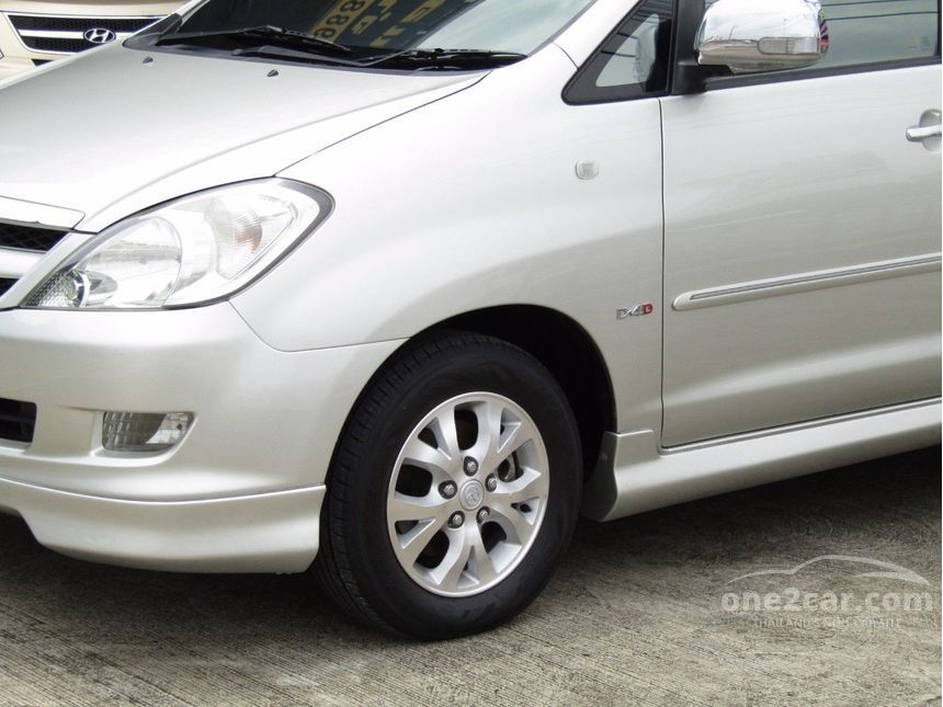 Toyota Innova 2008 V 2.5 in กรุงเทพและปริมณฑล Automatic Wagon สีเงิน ...