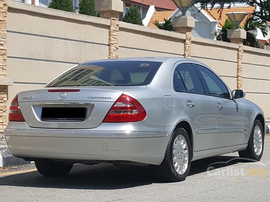 Used 2004 MERCEDES-BENZ E200 KOMPRESSOR (A) W211 LOCAL ELEGANCE FULL ...