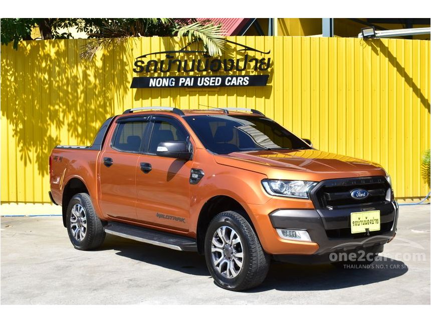 Ford Ranger 2017 DOUBLE CAB (ปี 15-18) WildTrak 2.2 เกียร์อัตโนมัติ สี ...