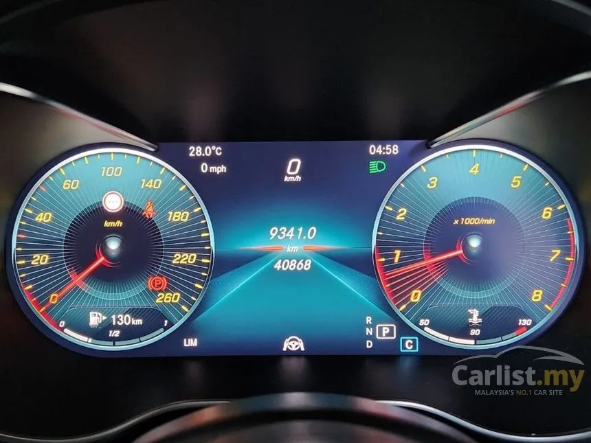 Used 2020 Mercedes-Benz C180 1.6 AMG Coupe Facelift Digital Meter Low ...