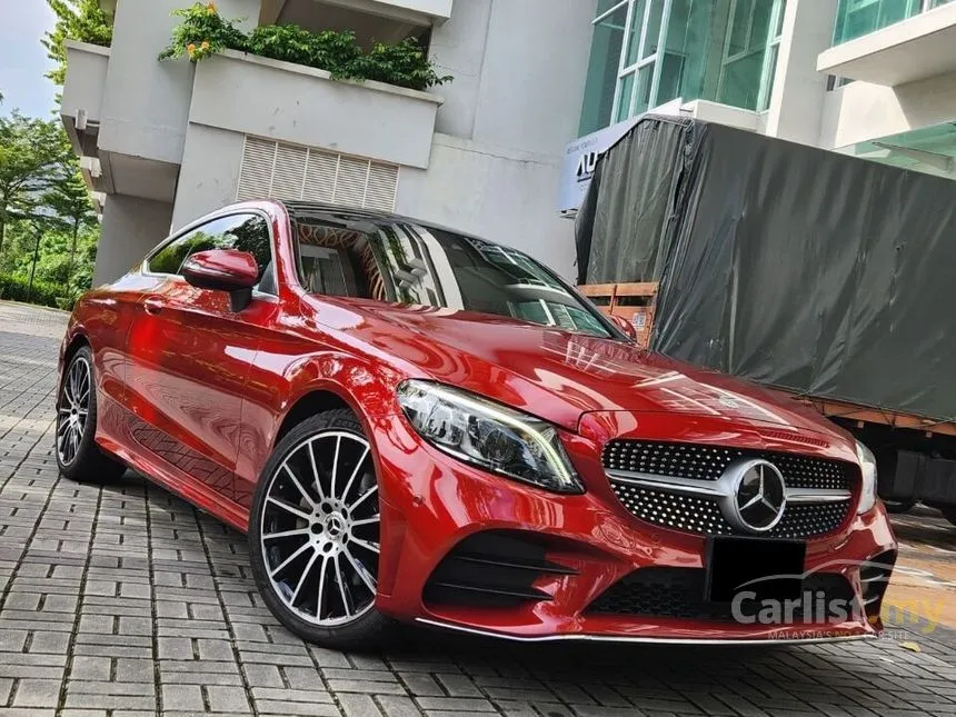 Used 2020 Mercedes-Benz C180 1.6 AMG Coupe Facelift Digital Meter Low ...