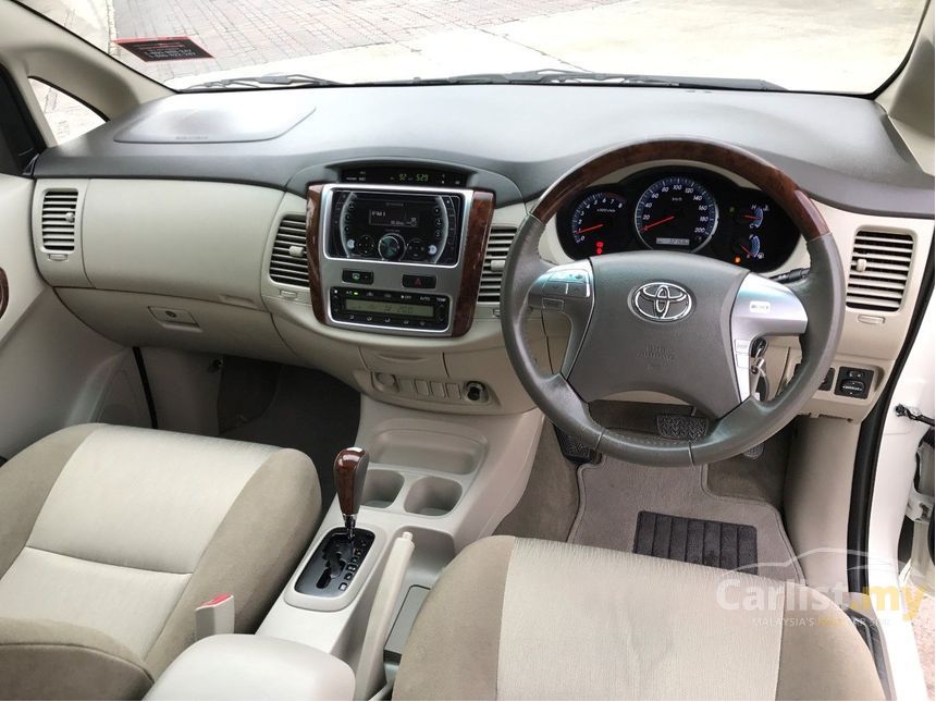 Toyota Innova 2014 G 2.0 in Johor Automatic MPV White for RM 75,800 ...