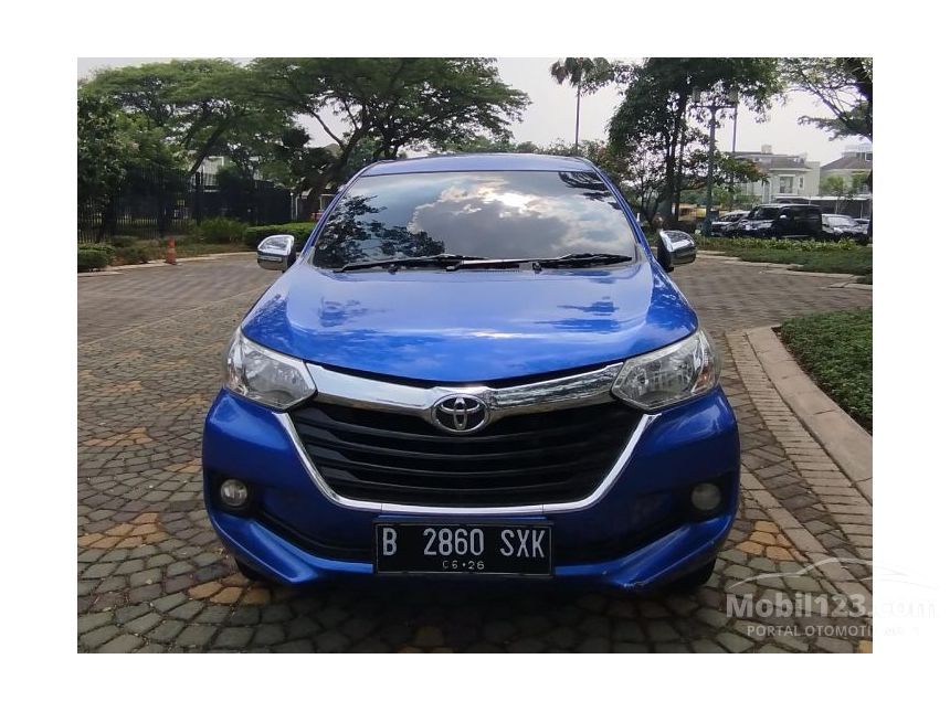 Jual Mobil Toyota Avanza 2016 G 1.3 di Banten Automatic MPV Biru Rp 117 ...