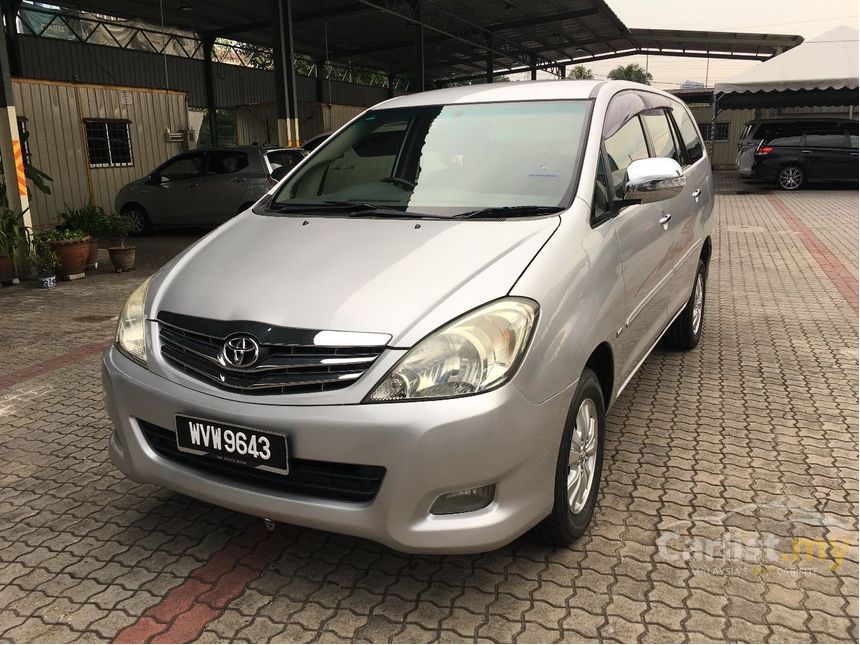 Toyota Innova 2011 G 2.0 in Selangor Automatic MPV Silver for RM 51,777 ...