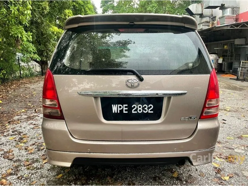 Used 2006 Toyota Innova 2.0 G MPV Tip Top Condition Like New - Carlist.my