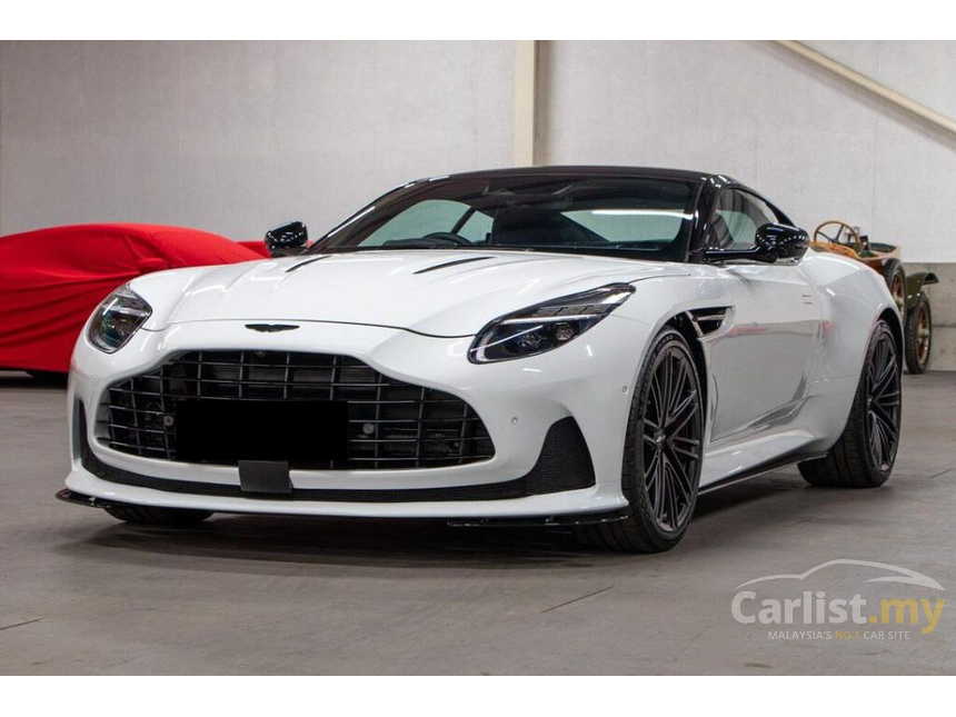 Recon Incoming Stock 2024 Aston Martin DB12 V8 Lunar White Onyx Black ...