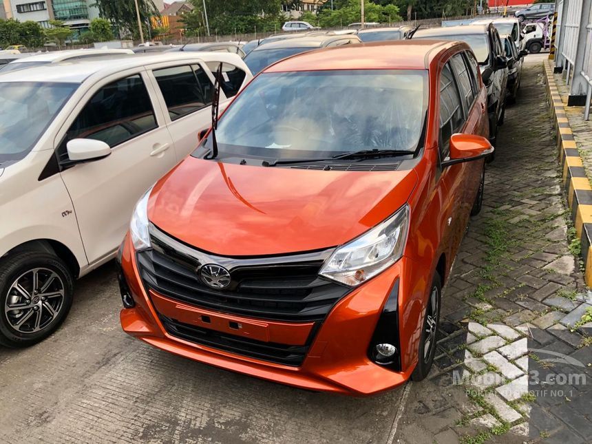 Jual Mobil Toyota Calya 2020 G 1.2 di Jawa Barat Automatic MPV Orange ...