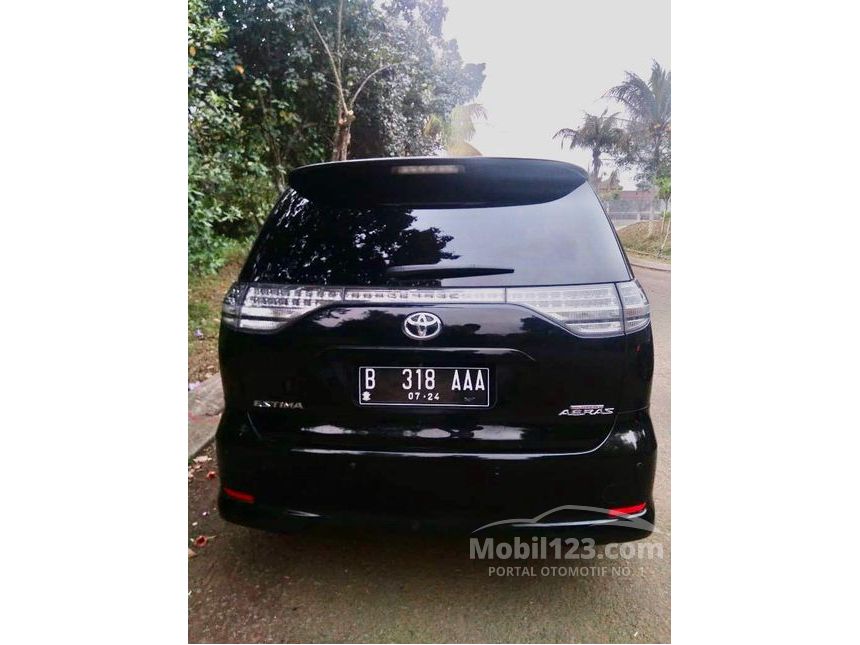 Jual Mobil Toyota Estima 2008 2.4 di Jawa Barat Automatic MPV Hitam Rp ...