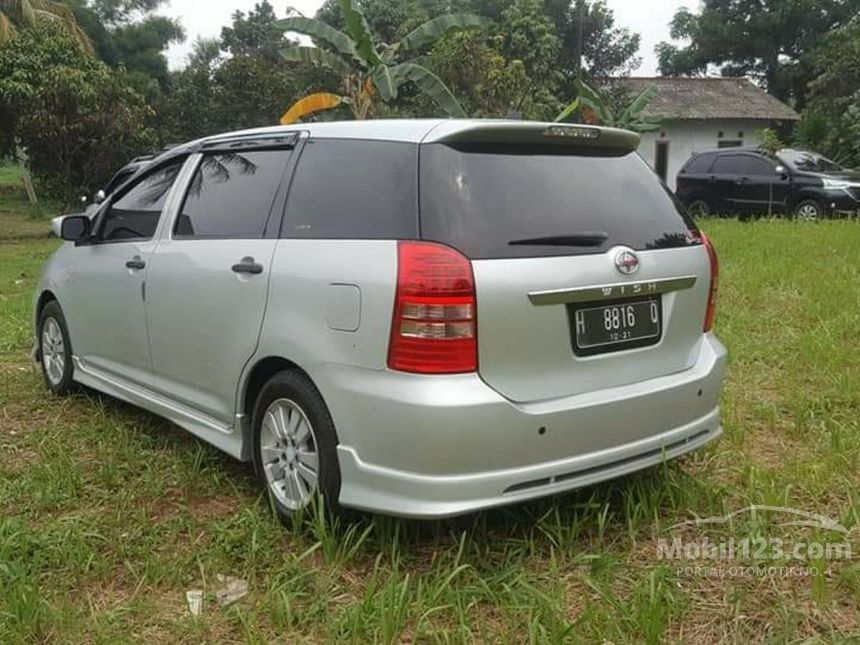Jual Mobil Toyota Wish 2003 1.8 di DKI Jakarta Automatic MPV Silver Rp ...