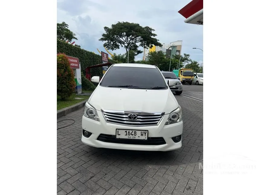 Jual Mobil Toyota Kijang Innova 2013 V 2.5 di Jawa Timur Automatic MPV Putih Rp 240.000.000 ...