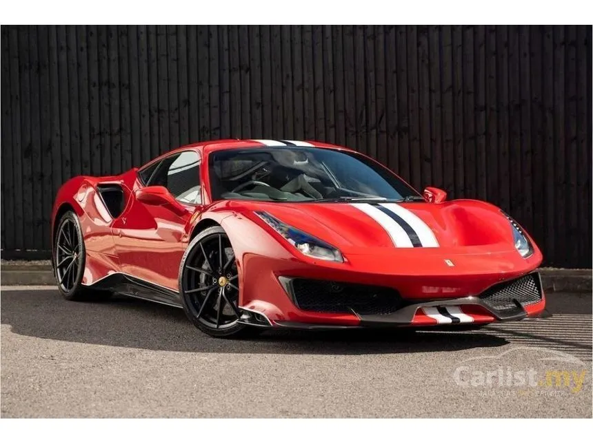 Recon 2019 Ferrari 488 Pista 3.9T V8 Coupe *Rear Parking Camera *Carbon ...