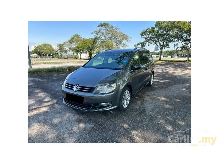 Used 2014 Volkswagen Sharan 2.0 TSI PUSH START 7 SEATS 2 POWER DOOR ONE ...