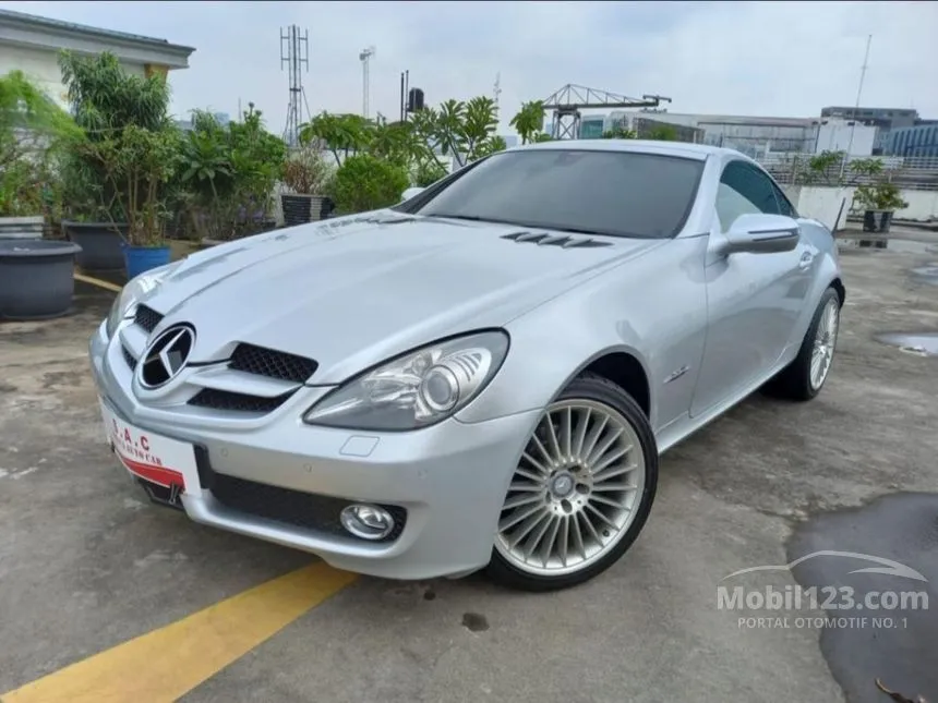 Jual Mobil Mercedes-Benz SLK300 2010 3.0 di Banten Automatic Convertible Silver Rp 517.000.000 ...