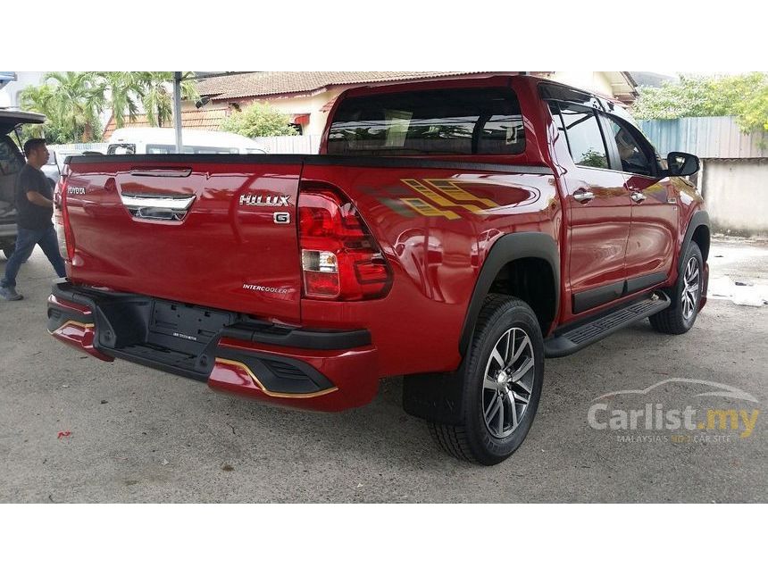 Toyota Hilux 2016 G 2.4 in Selangor Automatic Pickup Truck Red for RM ...