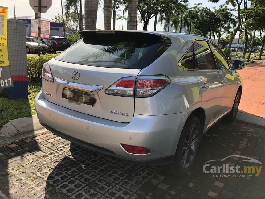 Lexus RX350 2012 F Sport 3.5 in Selangor Automatic SUV Silver for RM ...