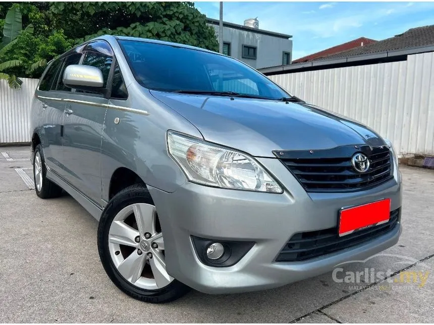 Used 2013 Toyota INNOVA 2.0 E (M) PREMIUM NEW FACELIFT LEATHER SEAT ...