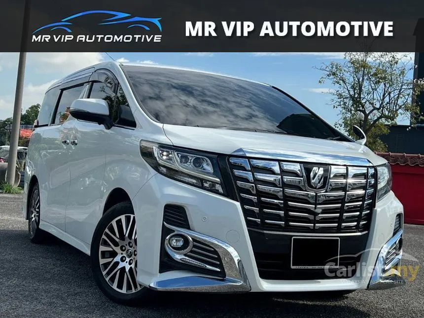 Used 2016 Toyota Alphard 2.5 G S C Package MPV PILOT SEAT 360 CAM FULL SPEC POWER BOOT 2 POWER ...