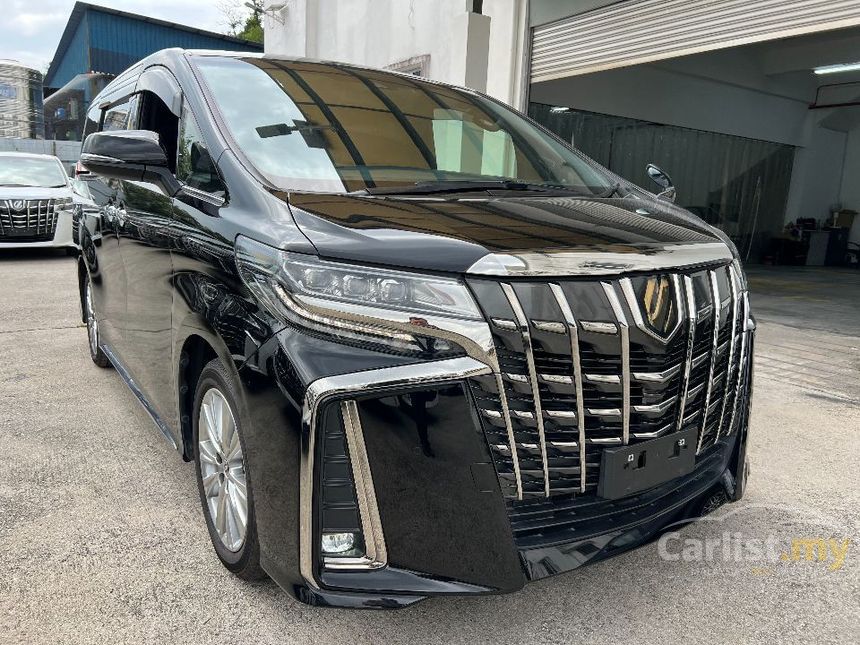 Recon 2021 Toyota Alphard 2.5 Type Black Sunroof Power Boot - Carlist.my