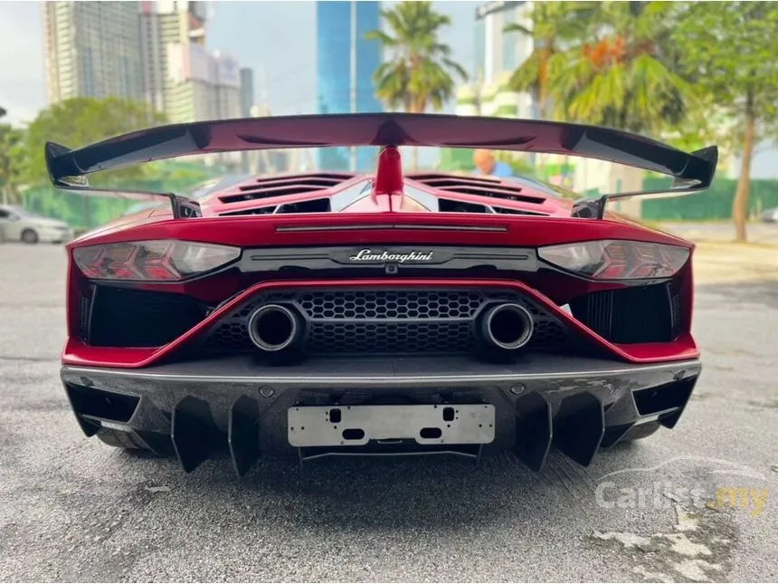 Recon ORIGINAL MATTE RED / 2019 Lamborghini Aventador 6.5 SVJ Coupe ...