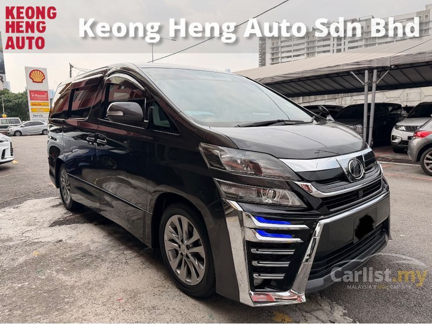 Terpakai 2011/2016 Toyota Vellfire 2.4 Z Platinum MPV 7 Seaters 2 power ...