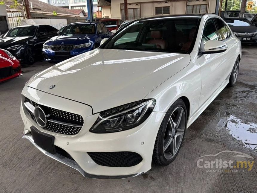 Used 2015 Mercedes-Benz C200 1.8 AMG Sedan - 1 Careful Owner, Nice ...