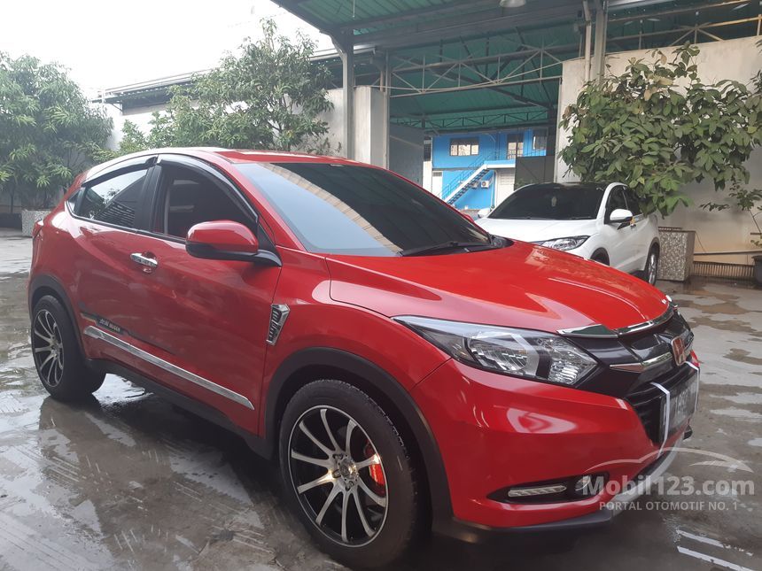 Jual Mobil Honda HR-V 2016 E 1.5 di Jawa Barat Automatic SUV Merah Rp ...