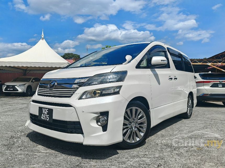 Used 2013 Toyota Vellfire 2.4 Z Golden Eyes Facelift - Carlist.my