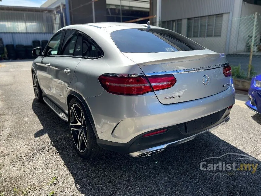 Recon 2018 Mercedes-Benz GLE43 3.0 AMG Coupe (Silver, 360 Surround Cam ...