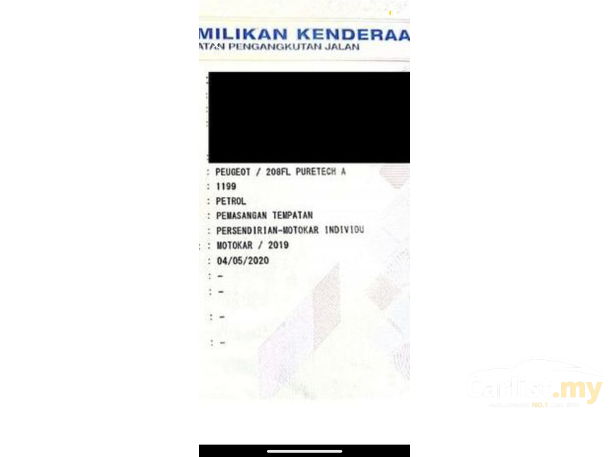 Used 2019 Peugeot 208 1.2 PureTech Mileage 30k Full Service Record In Peugeot - Carlist.my