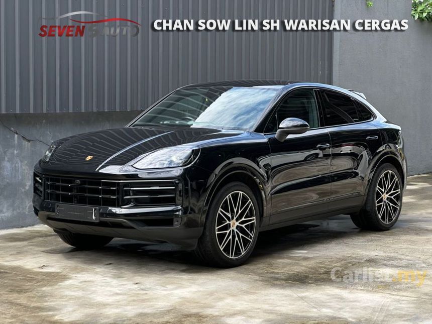 Recon 2024 Porsche Cayenne 3.0 Coupe SPORTS EXHAUST SYSTEM IN BLACK ...