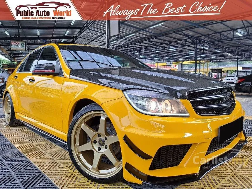 Used Mercedes Benz C180 W204 AMG WIDEBODY CARBON WARRANTY - Carlist.my