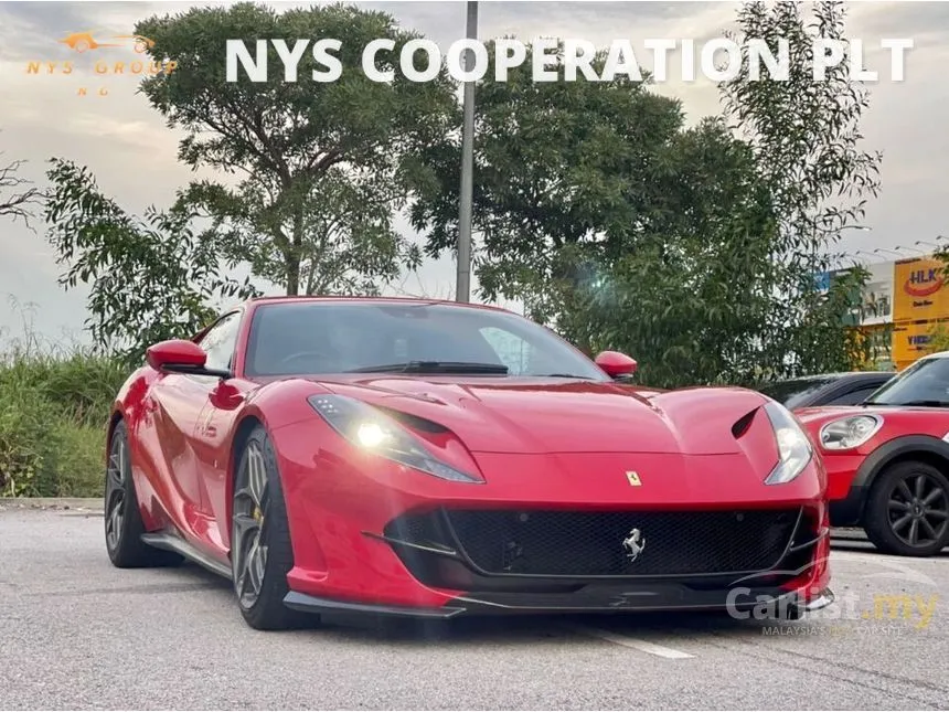 Recon 2019 Ferrari 812 Superfast Coupe 6.5 V12 F1 DCT Unregistered Rear ...