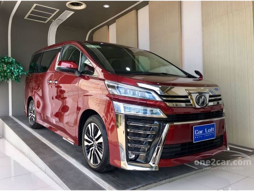 Toyota Vellfire 2019 2.5 in กรุงเทพและปริมณฑล Automatic Van สีแดง for ...