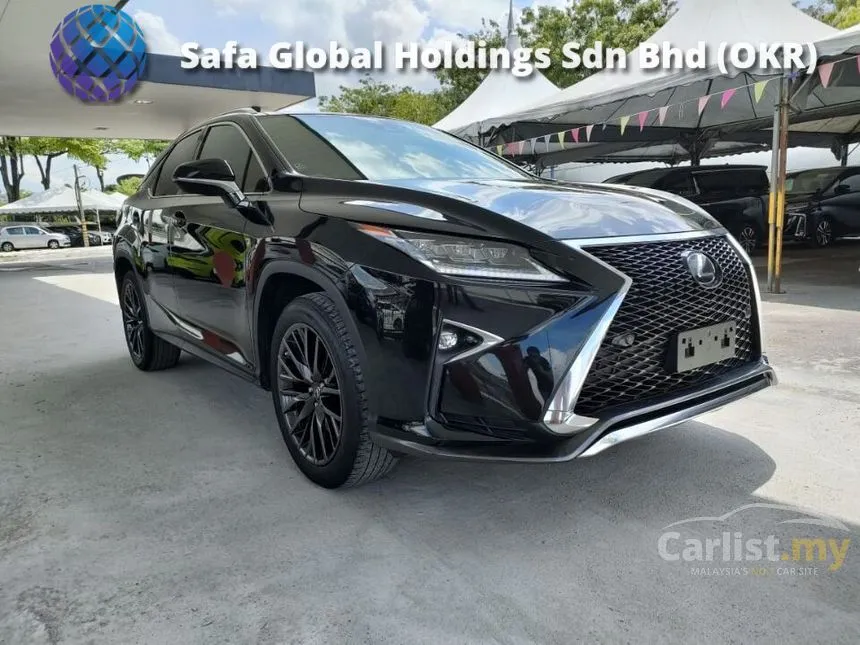 Recon 2017 Lexus RX200t 2.0 F Sport SUV (CHEAPEST PRICE IN TOWN ...